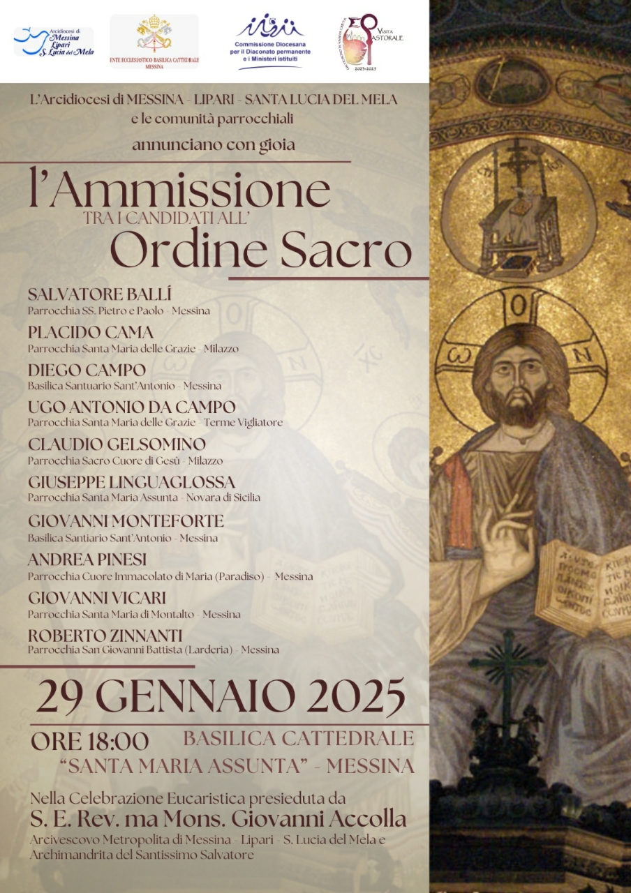 Ammissione tra i Candidati all'Ordine Sacro